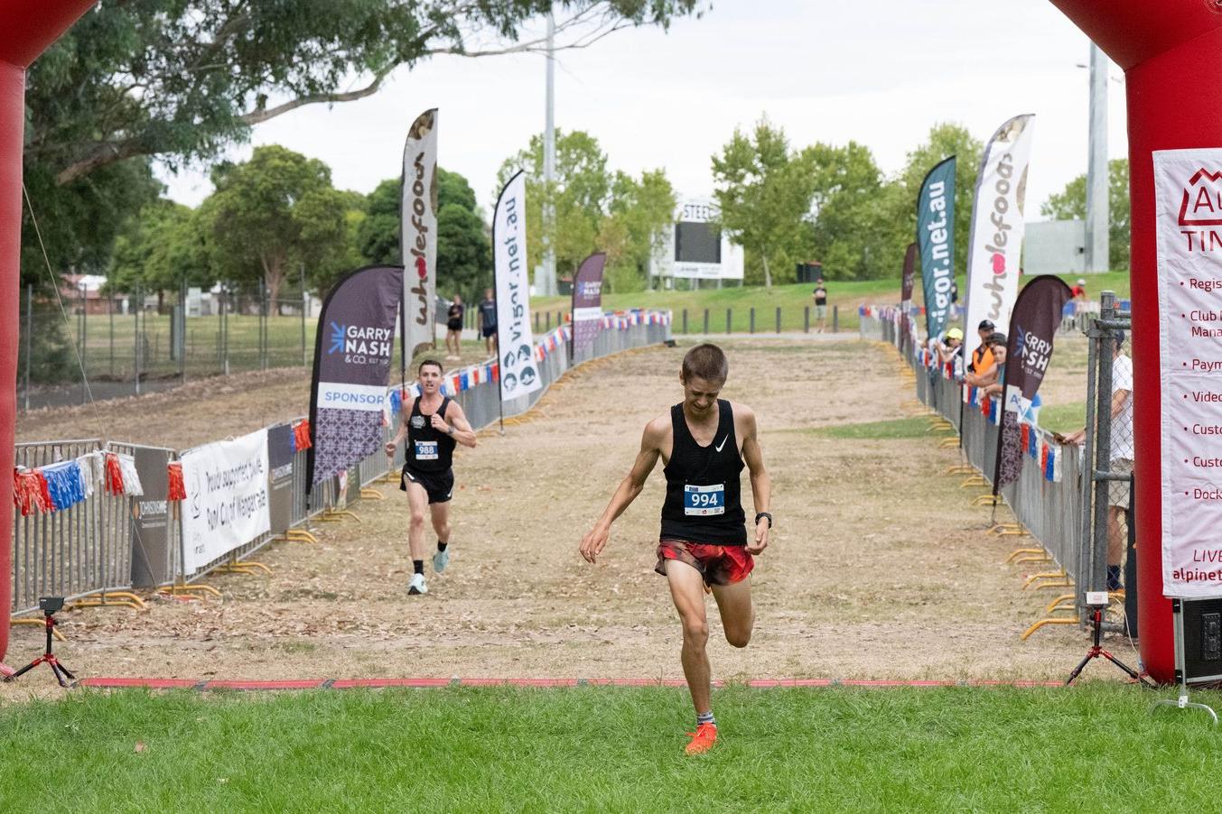 Alec is a running talent, with Eddy hot on his heels