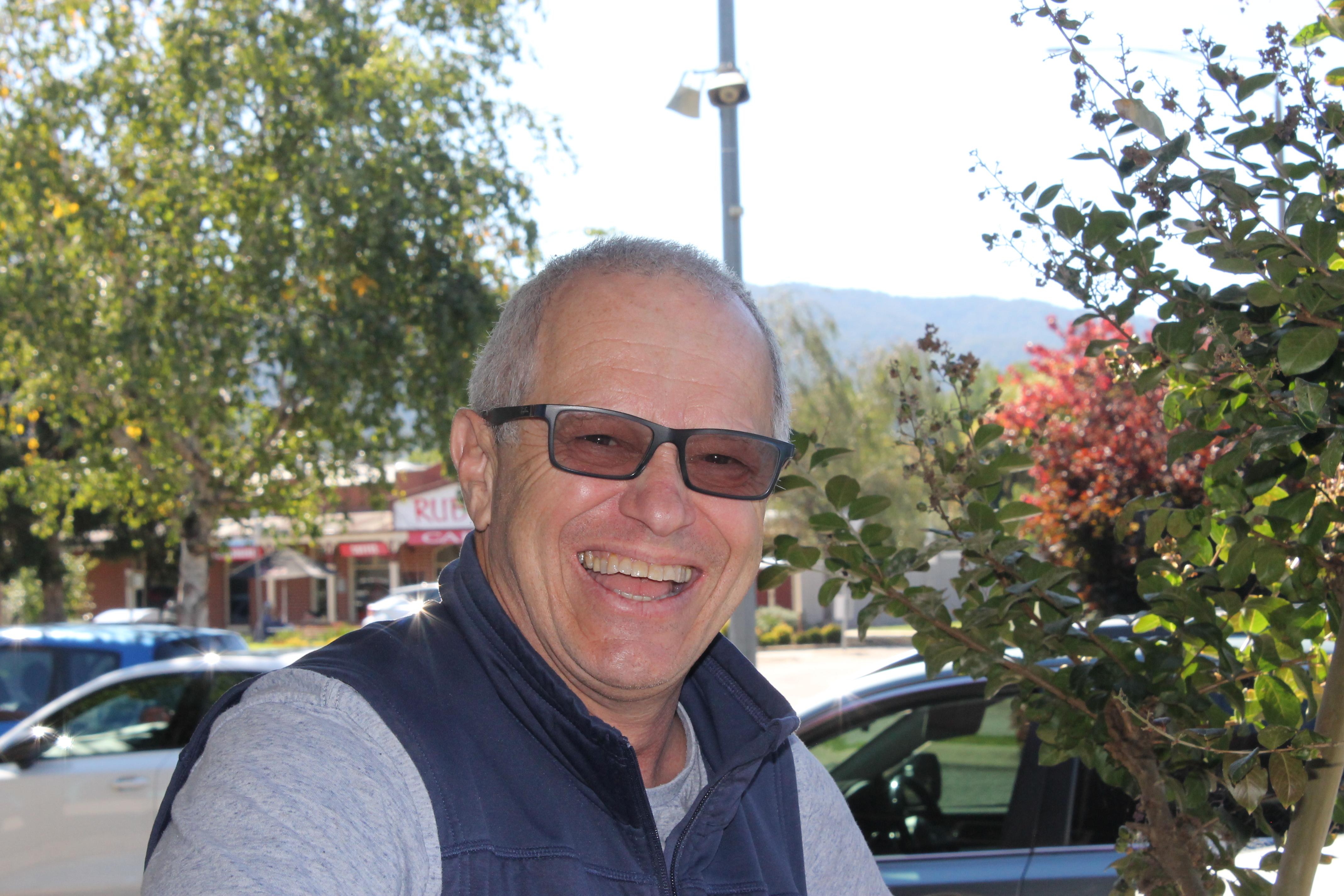 Person Around Town - Myrtleford - Tony Trapani